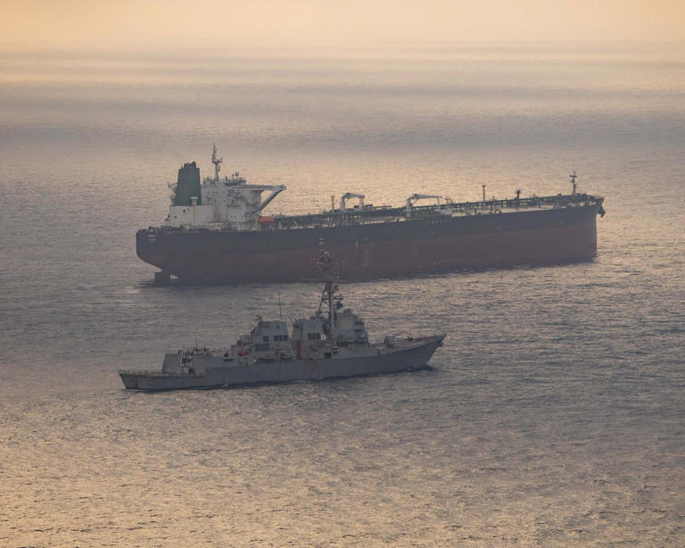 US strikes Iran in response to attacks on warships, military says