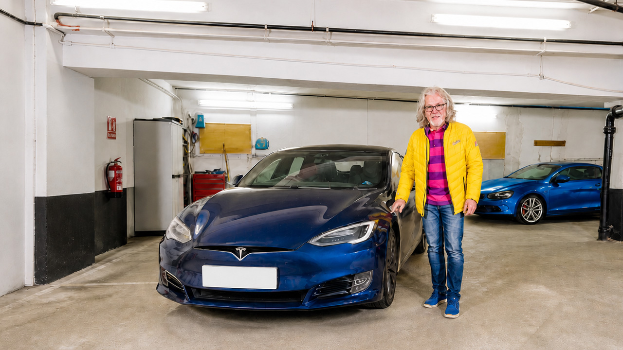 James May explains what happened to his Tesla