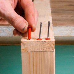 Strong wood joints without nails 🔩 Try rivets!