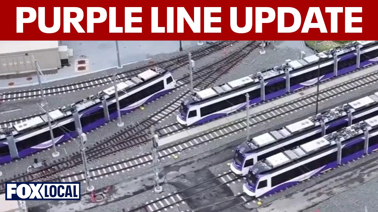 Maryland Purple Lane update: Crews lay final piece of track