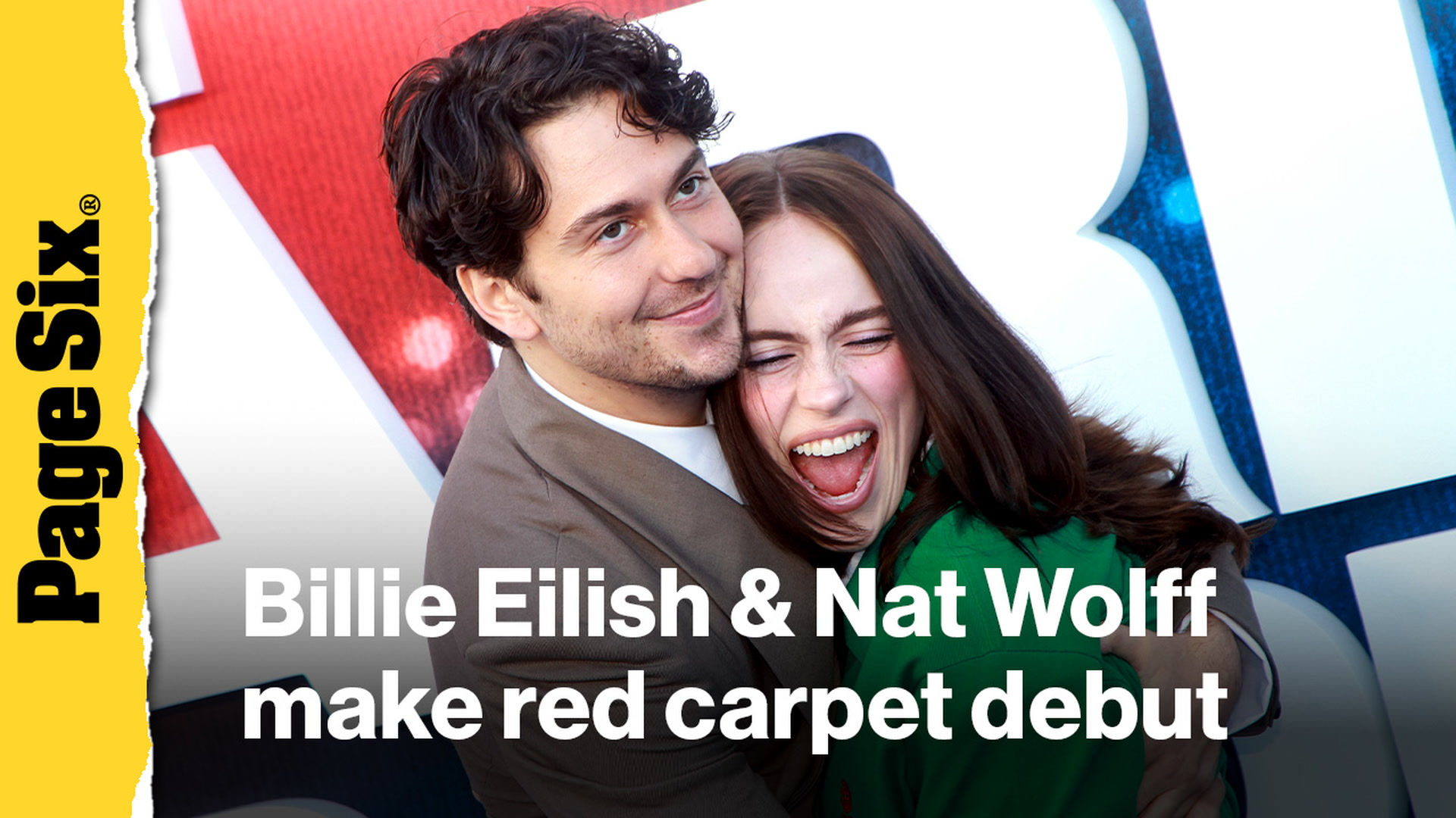 Billie Eilish and Nat Wolff make red carpet debut at her 'Hit Me Hard ...