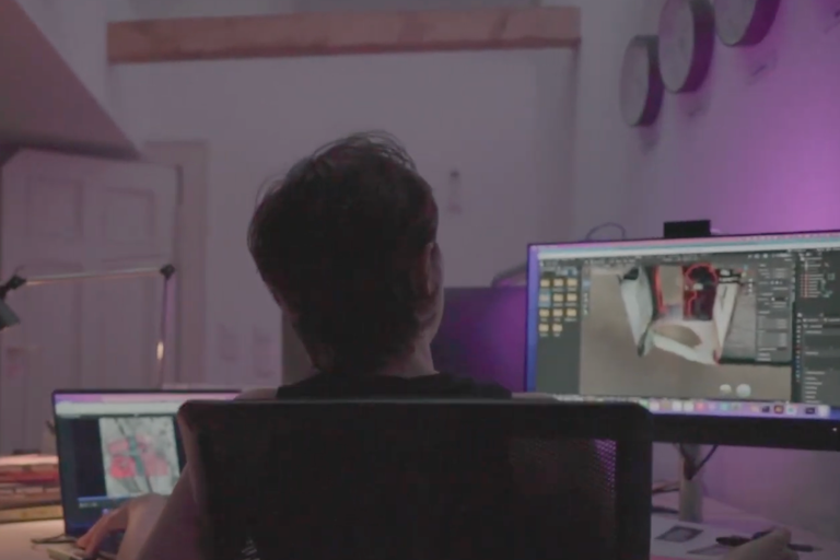 The small team taking on war criminals from their computers