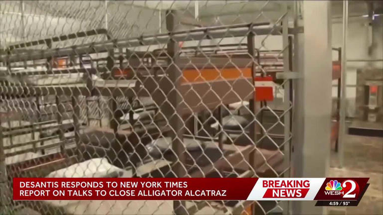 Florida considers closing 'Alligator Alcatraz'