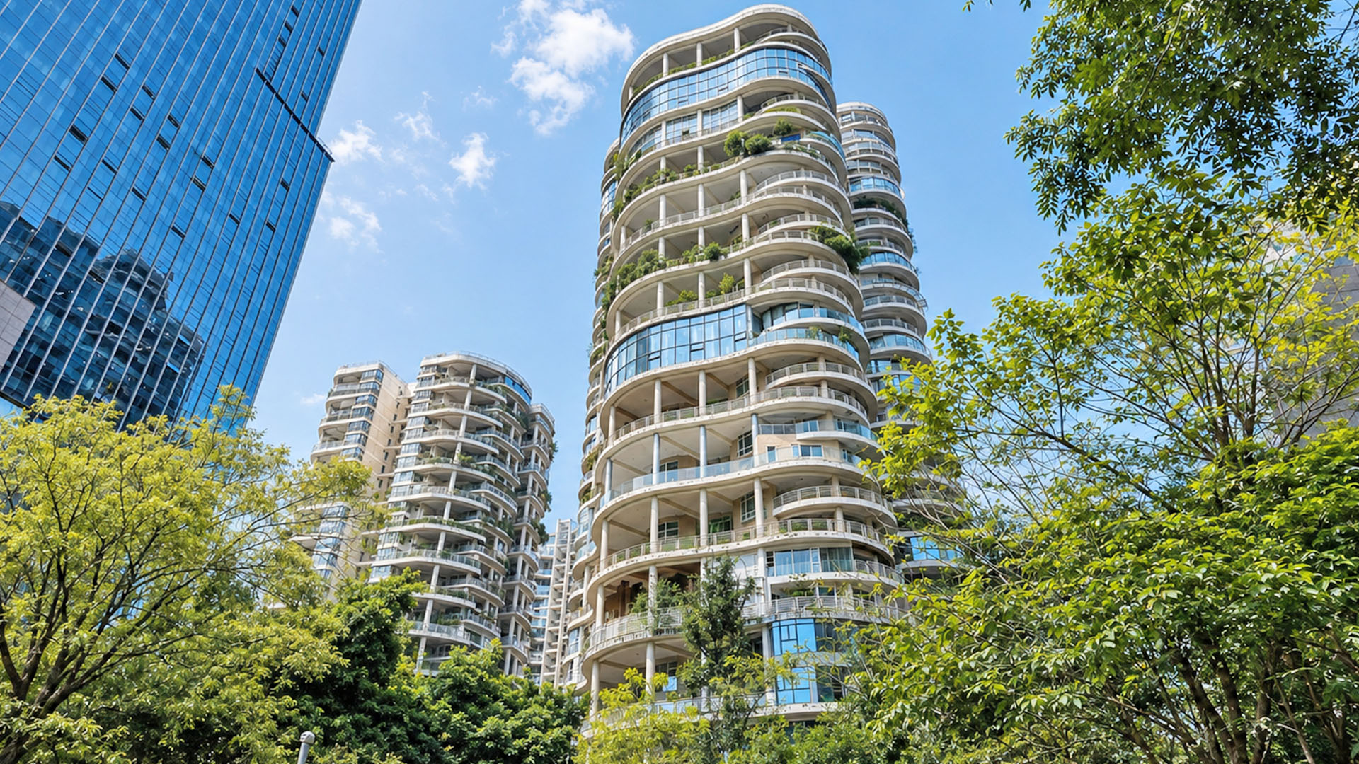 Inside China’s green residential towers filled with sky level gardens