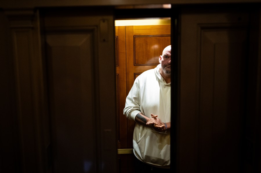 John Fetterman reacts to party switch rumors