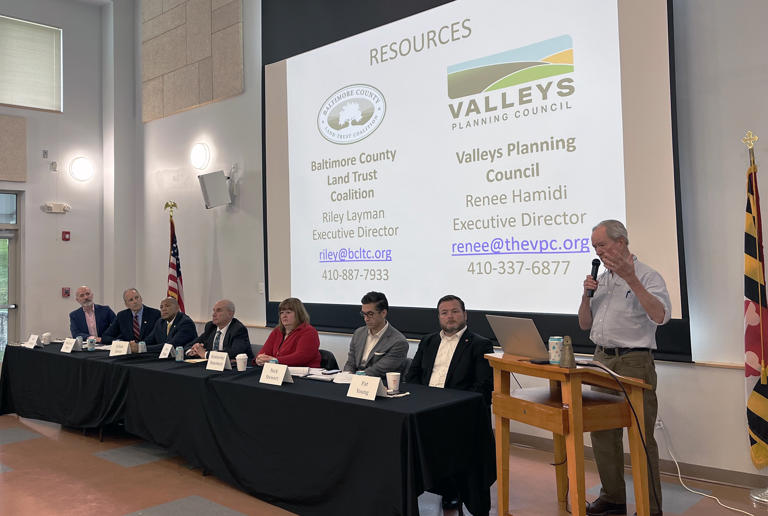 Baltimore County executive candidates clash over housing, growth
