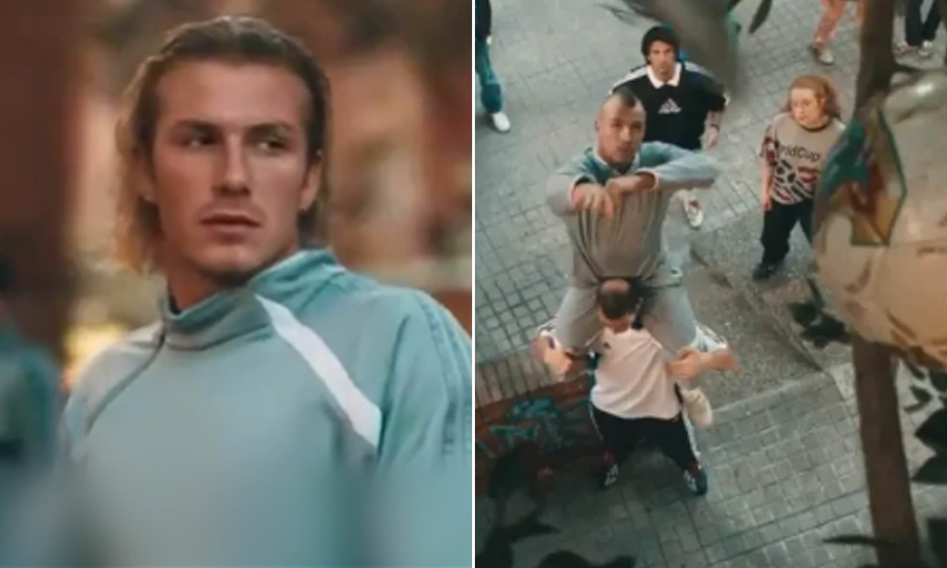 Adidas create an AI-generated version of David Beckham for their star ...
