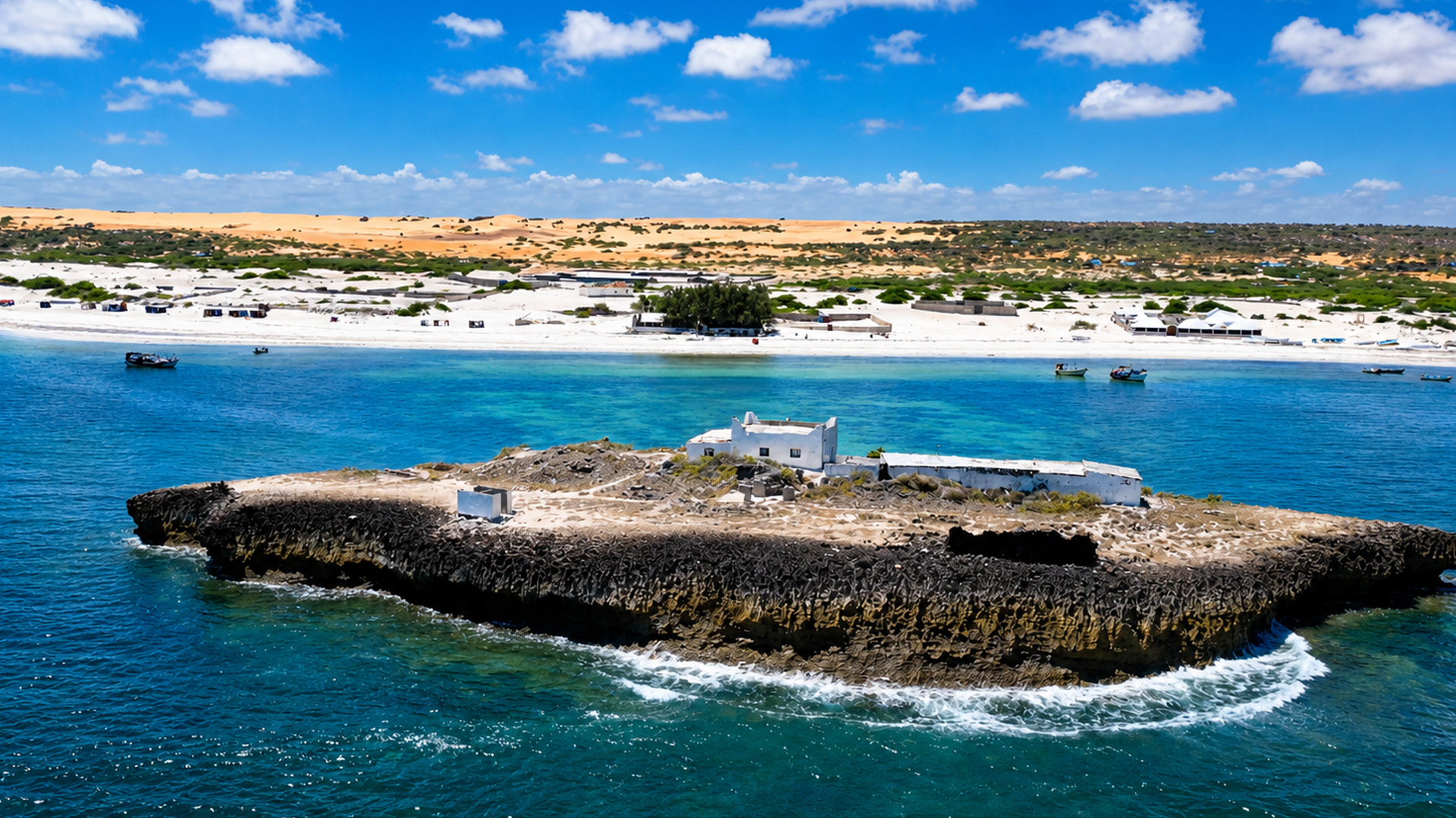 Why build on such a small island?