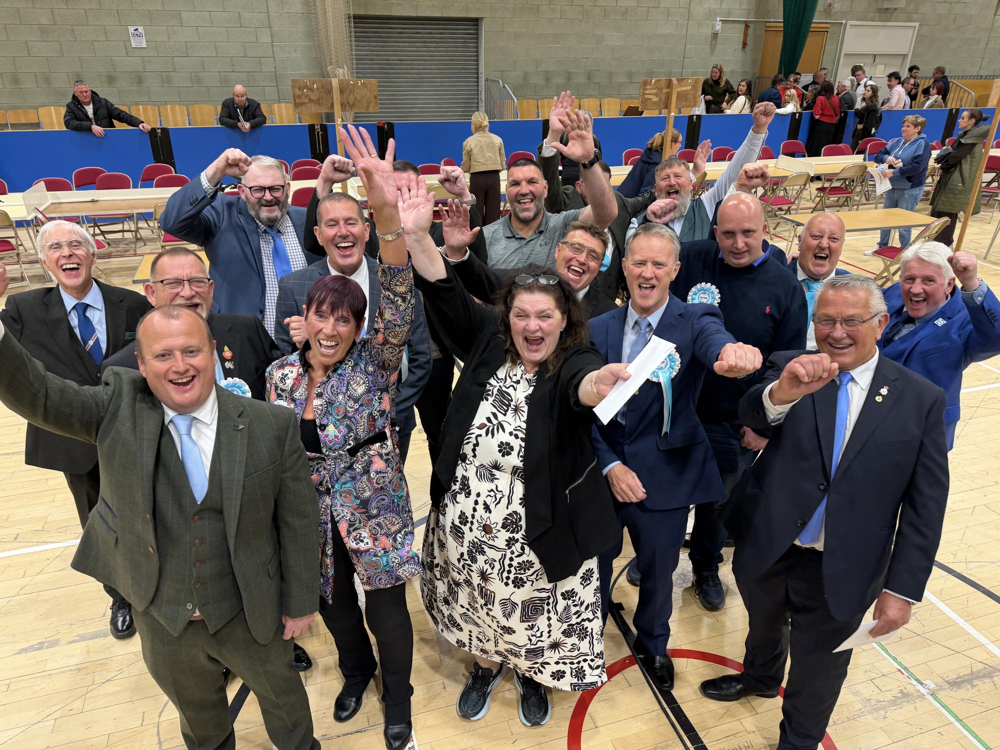 Council leader Pamela Hargreaves ousted as Reform enjoy landslide ...