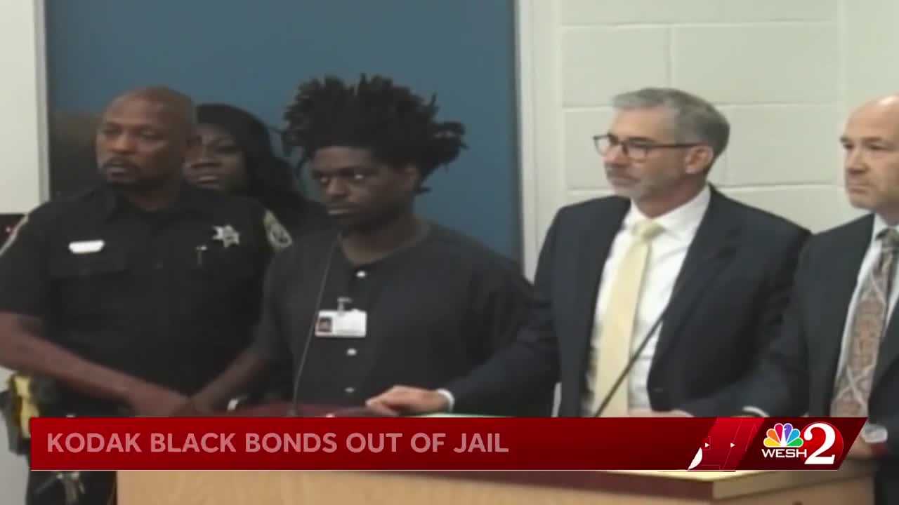 Rapper Kodak Black booked into Orange County Jail on drug trafficking ...