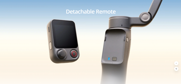 DJI Osmo Mobile 8P goes global with Osmo FrameTap detachable display