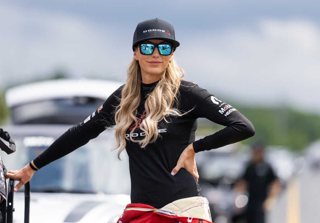 Leah Pruett, NHRA star and wife of Tony Stewart, in photos