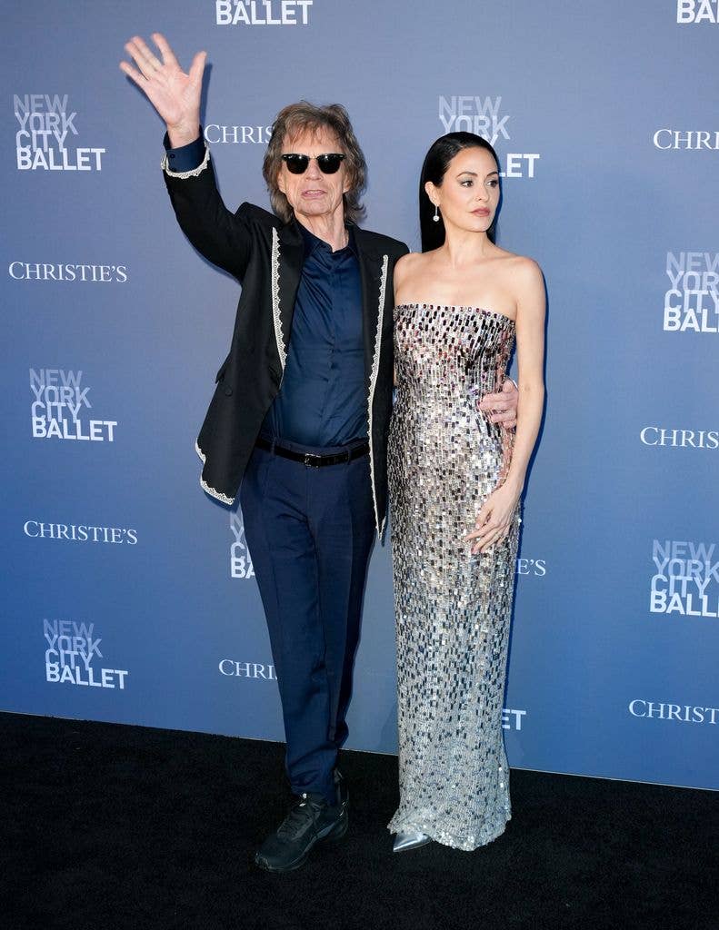 Mick Jagger, 81, and Melanie Hamrick, 37, look so loved up in glamorous ...