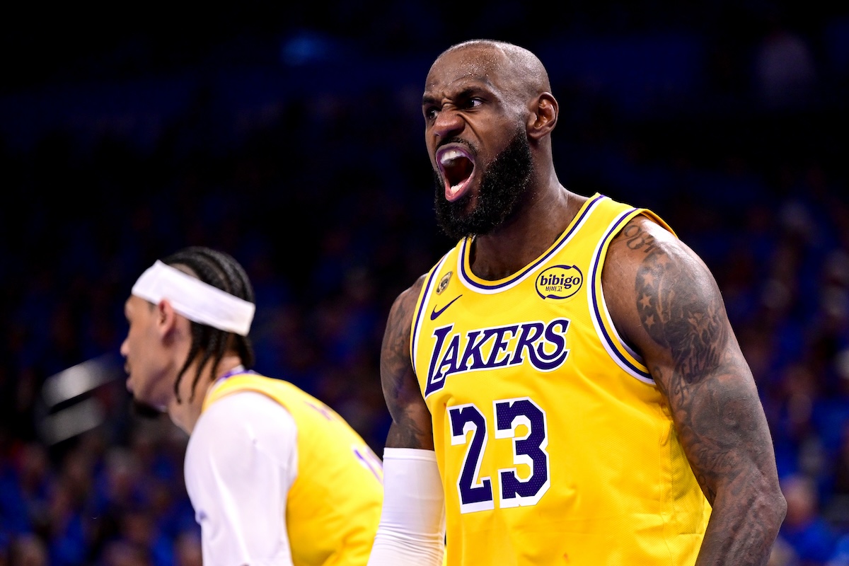 NBA announces LeBron James' history with Lakers playoff game