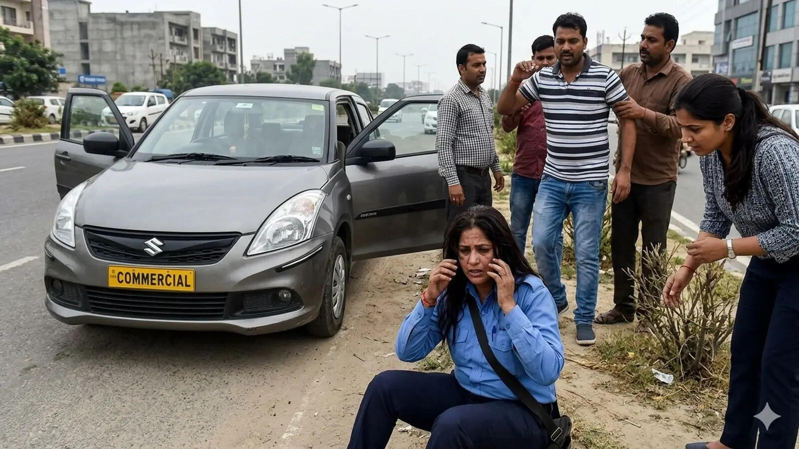 दिल्ली-जयपुर हाइवे पर महिला कैब ड्राइवर के साथ अभद्रता, एंबियंस मॉल के ...