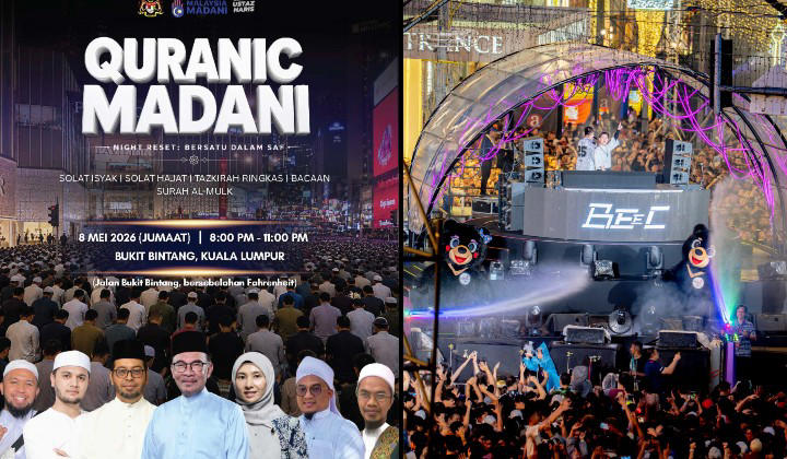From water festival to night prayers: Bukit Bintang hosts mass Quranic ...