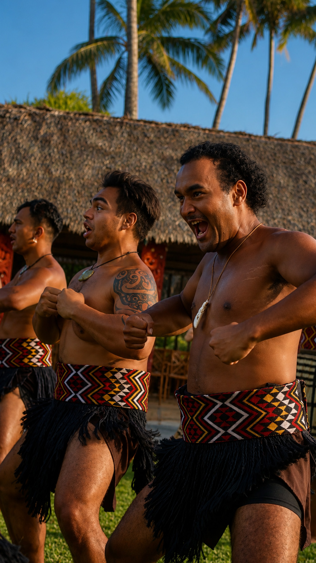 Capturing a traditional group performance in Hawaii