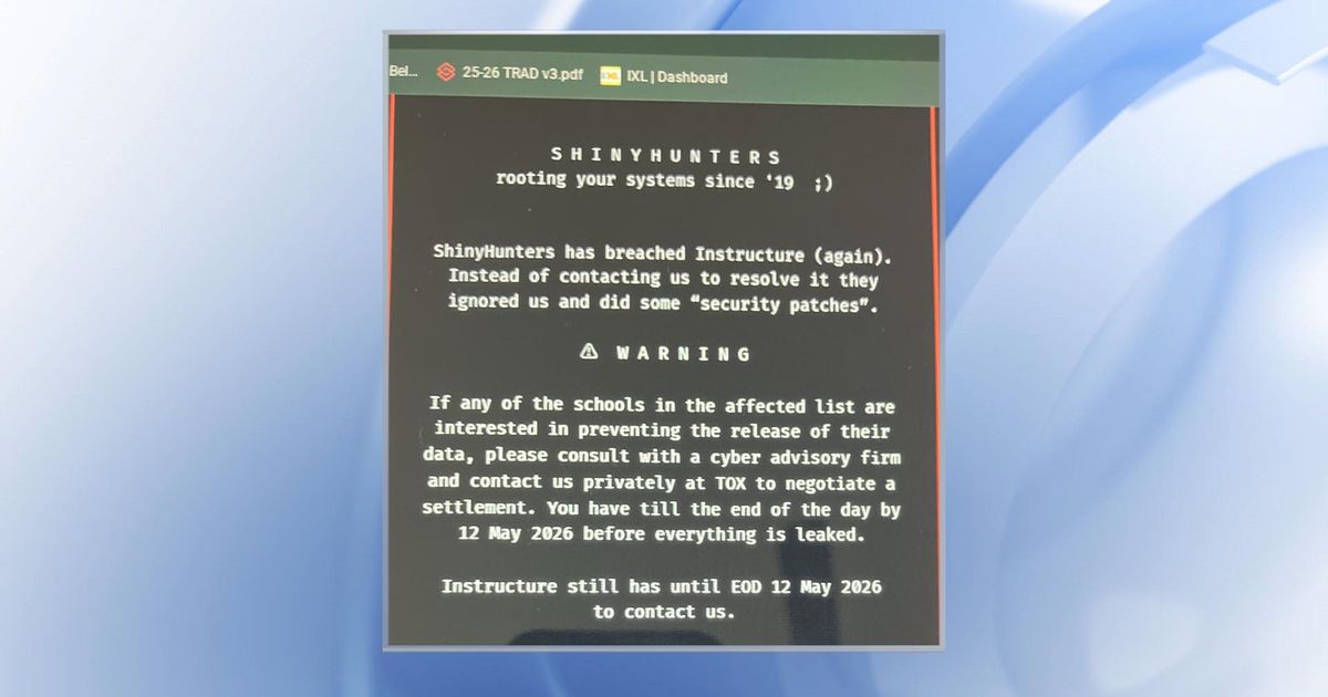UNC students express concern about Canvas hack on the eve of graduation