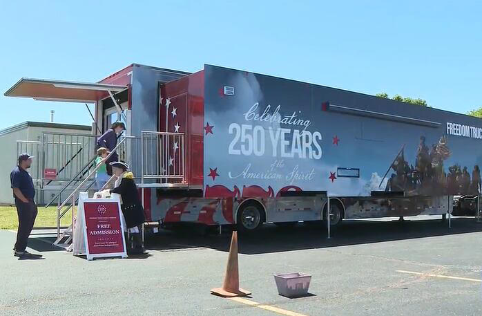 Mobile museum celebrating America’s 250th birthday stops at Augusta ...