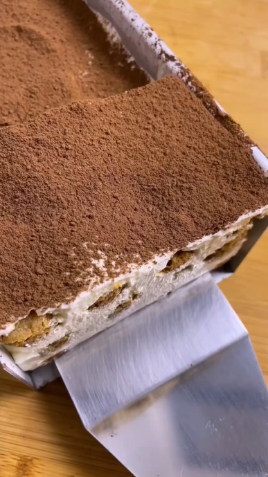 Trying the viral tiramisu dessert everyone is obsessed with