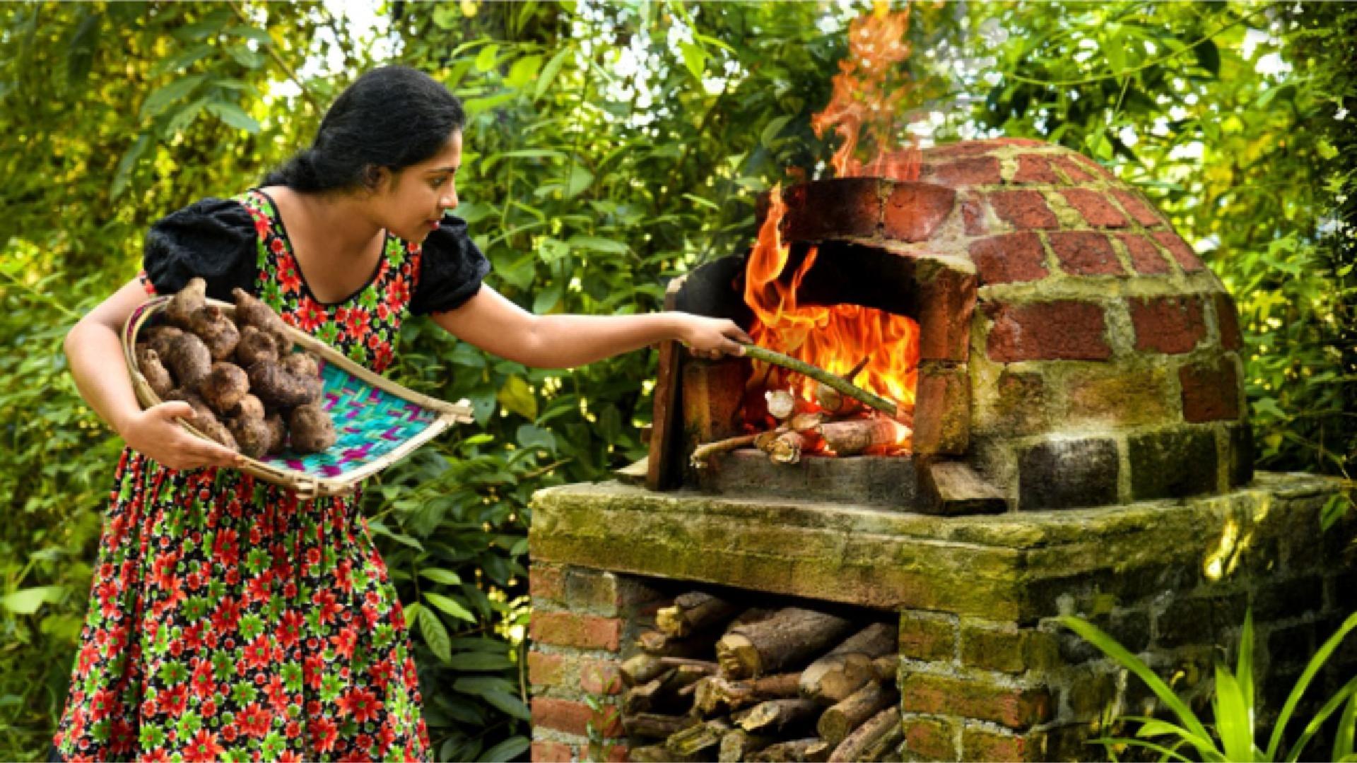 I burnt taro roots in the oven and somehow ended up making the perfect ...