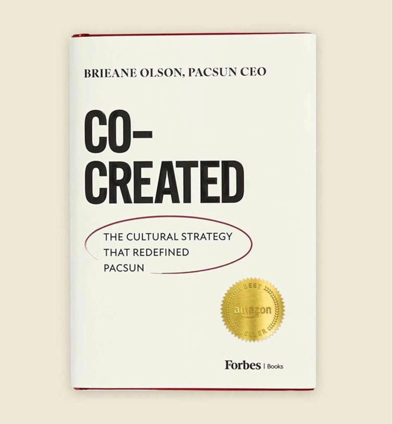 Pacsun CEO Brieane Olson pens book, Co-creating, on how to build community