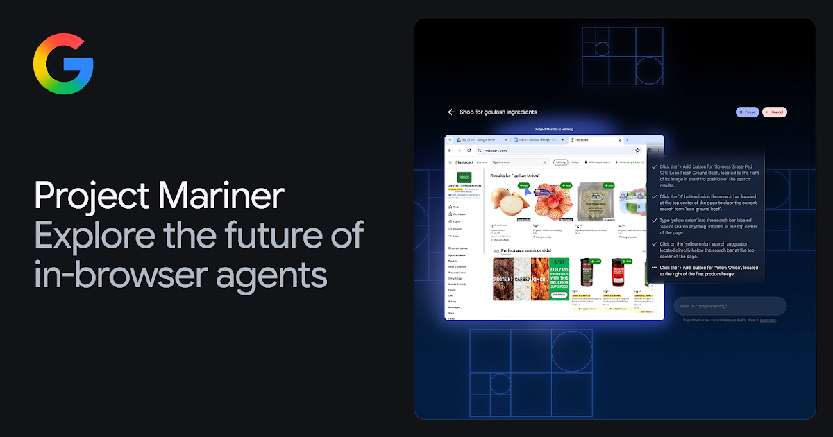 Project Mariner is over: Google folds its AI web agent into Gemini & Chrome