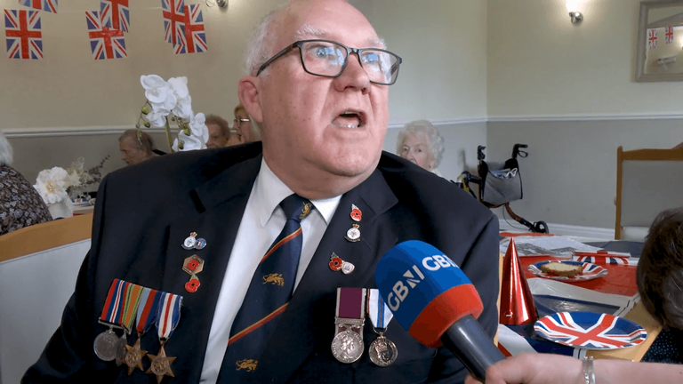 Veterans celebrate 81st anniversary of VE Day at South Yorkshire armed ...