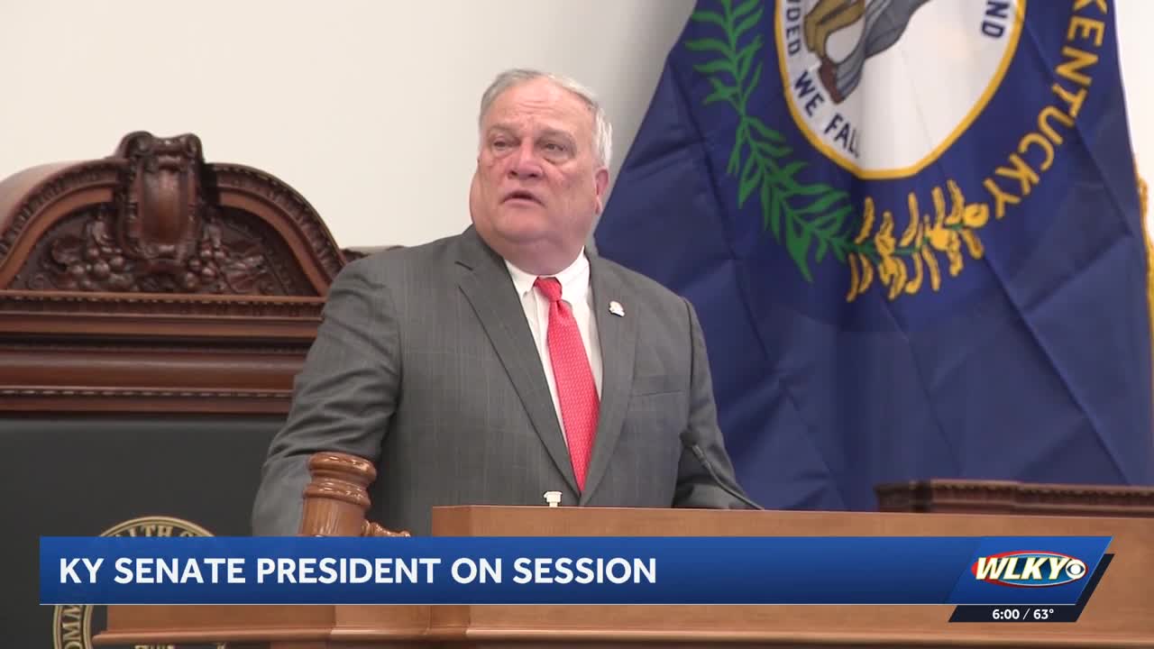 Kentucky Senate president reflect on 2026 legislative session