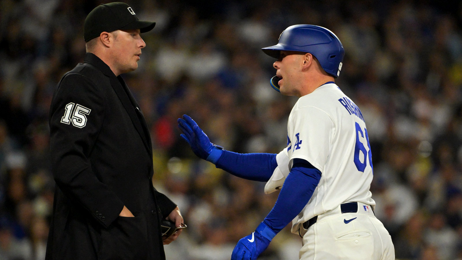 Dodgers’ Dalton Rushing makes promise after April’s viral antic