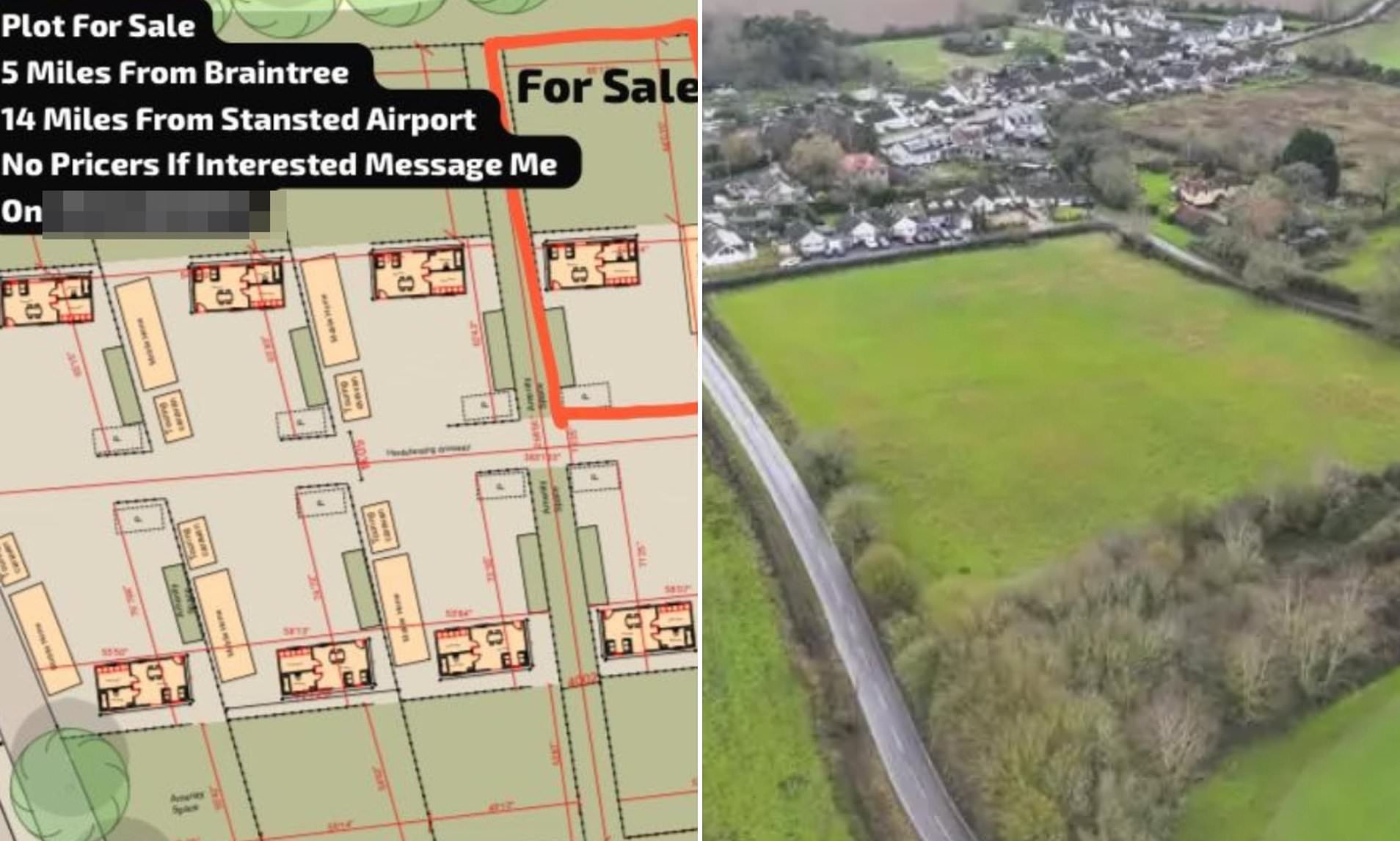 Traveller brazenly advertises 'land grab' plot a week before diggers ...