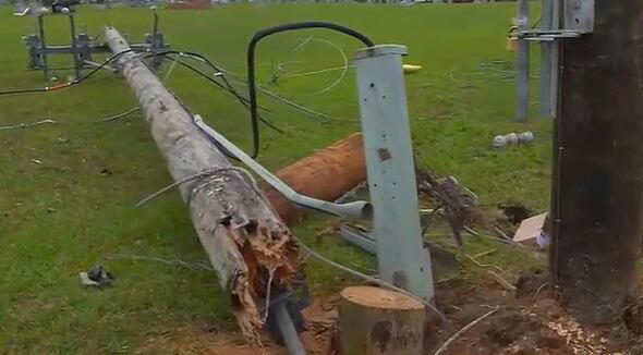 More than 200 structures damaged in suspected Purvis tornado, Lamar ...