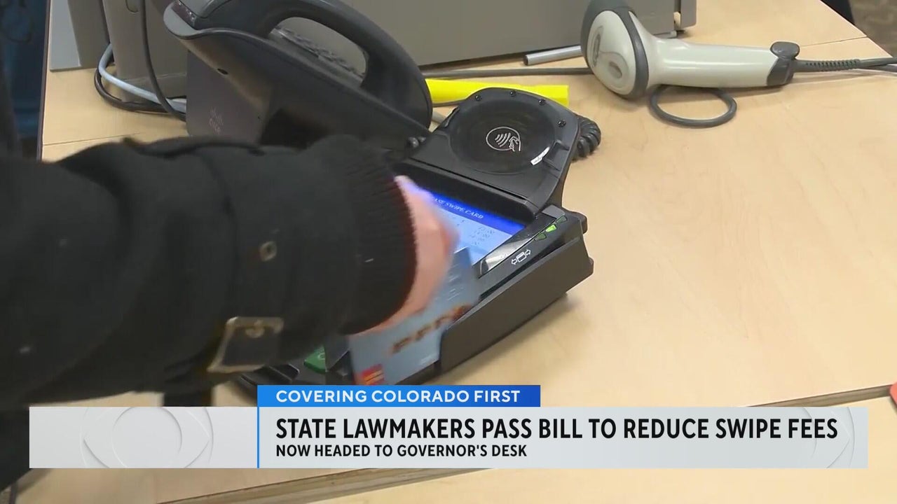 Colorado lawmakers pass bill to reduce credit card swipe fees