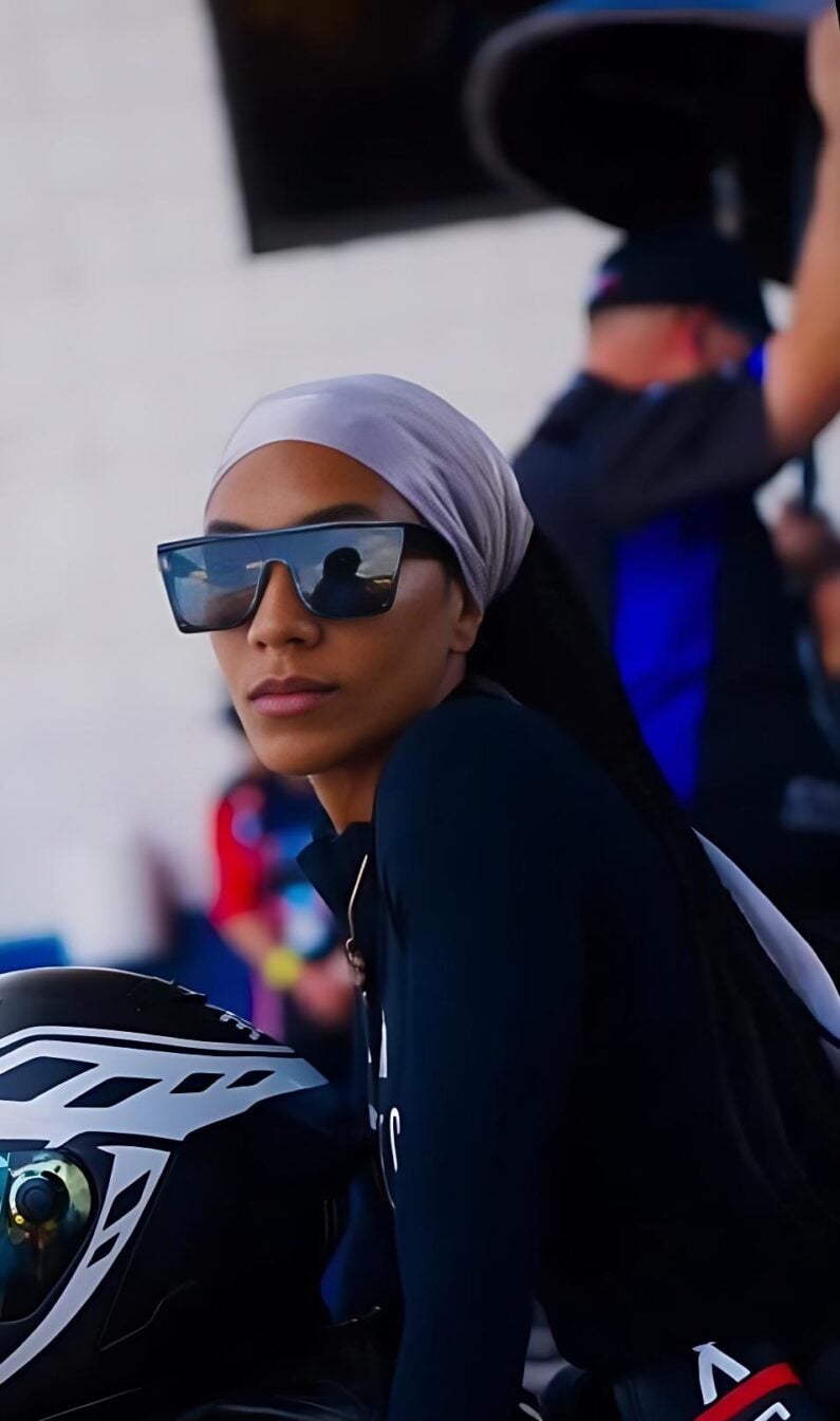 Dystany Spurlock makes history as first Black woman in NASCAR national ...
