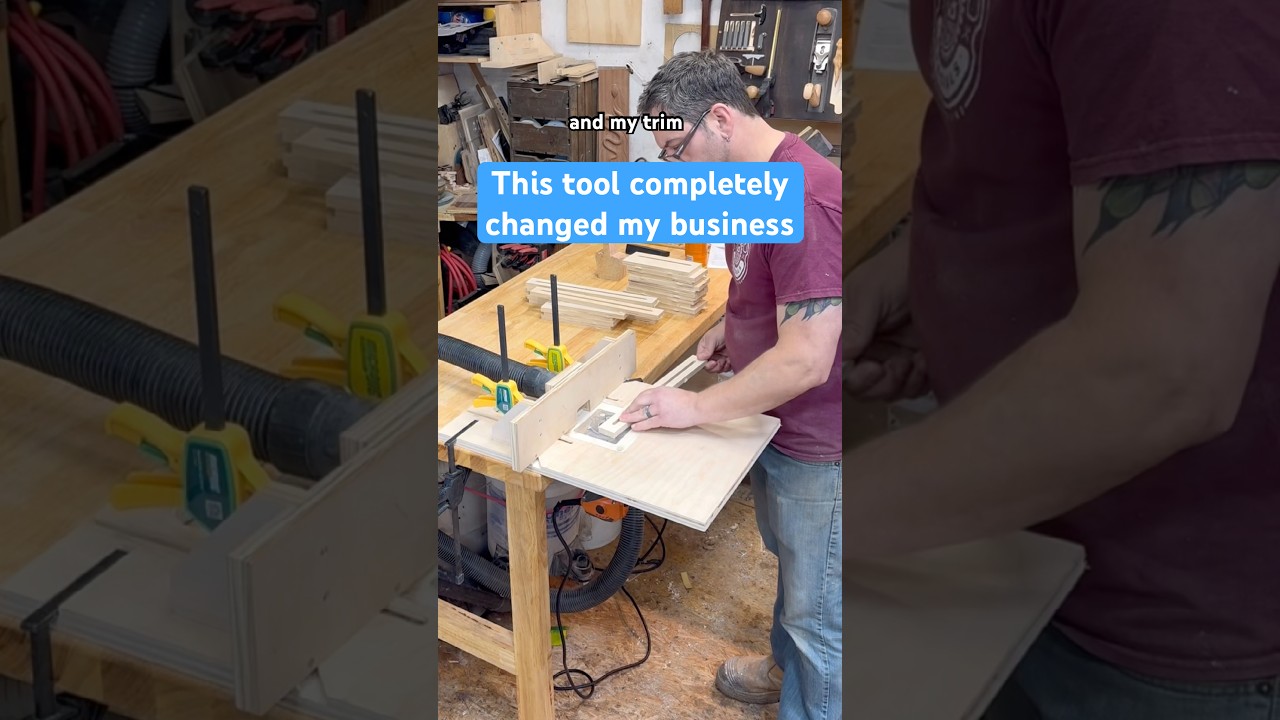 Selling my portable plywood router table changed my business #workshop ...