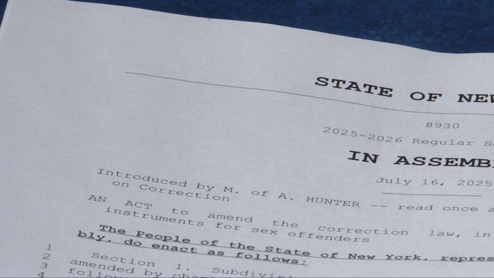 NYS Assembly passes sex offender risk bill, law enforcement says, 'Is ...