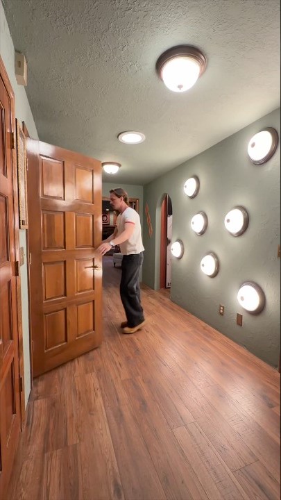 My walk-in closet is weird