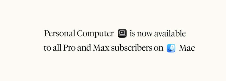 Mac作業をAIにおまかせ、Perplexity「Personal Computer」をProプランに拡大