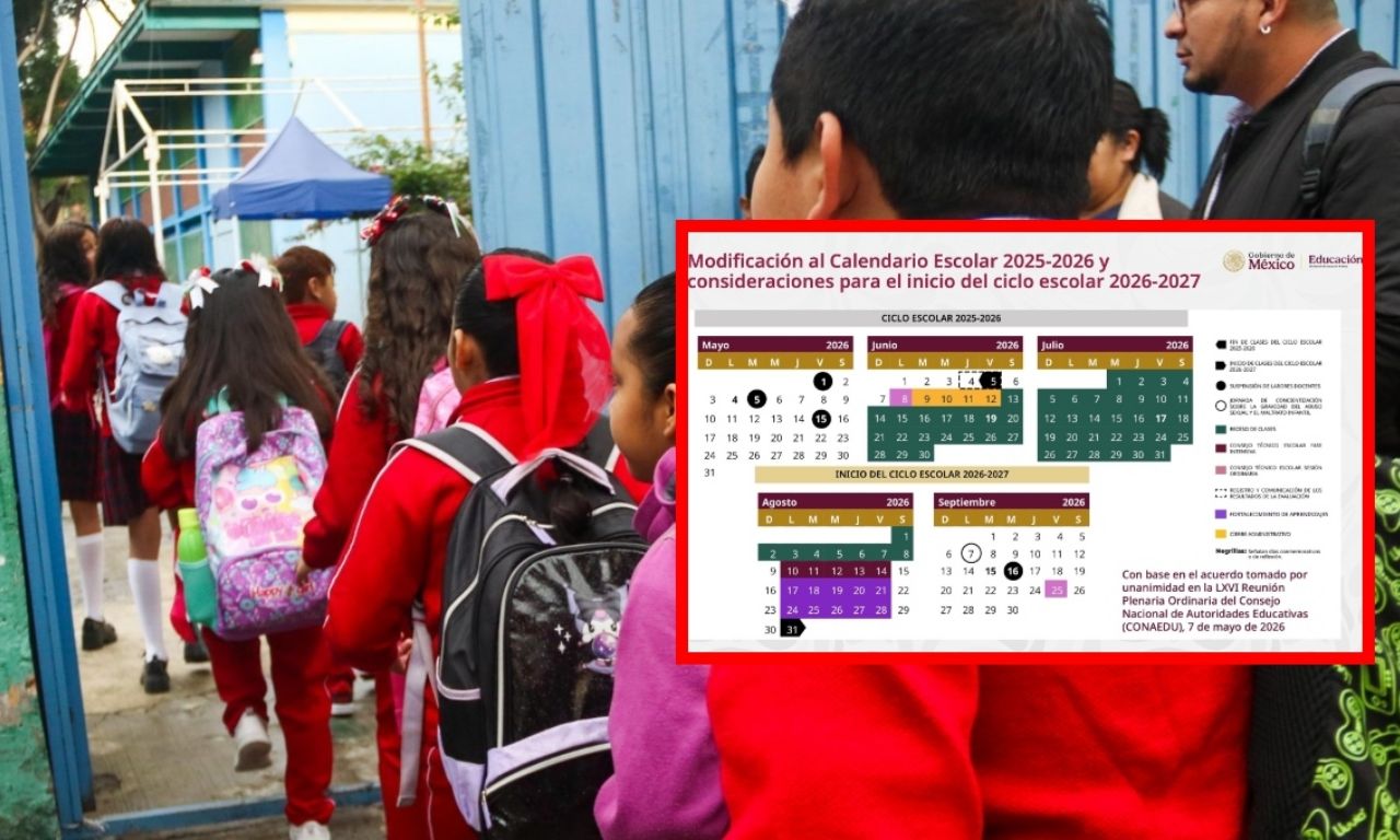 ¿Cómo cambia el calendario de la SEP para el Ciclo Escolar 2026-2027 ...