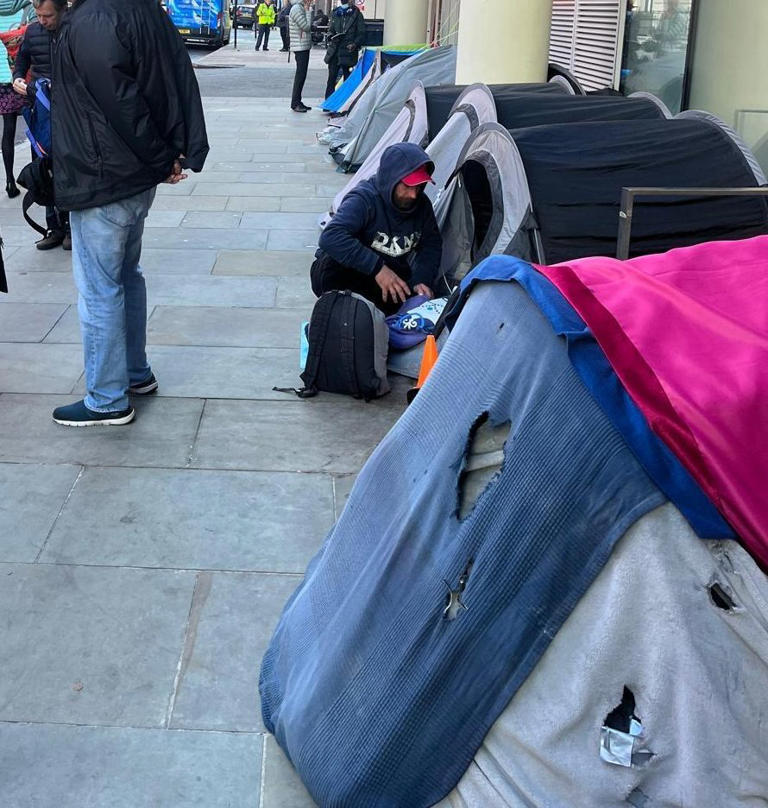 Londoners have nowhere to rest in public thanks to 'hostile greenery ...