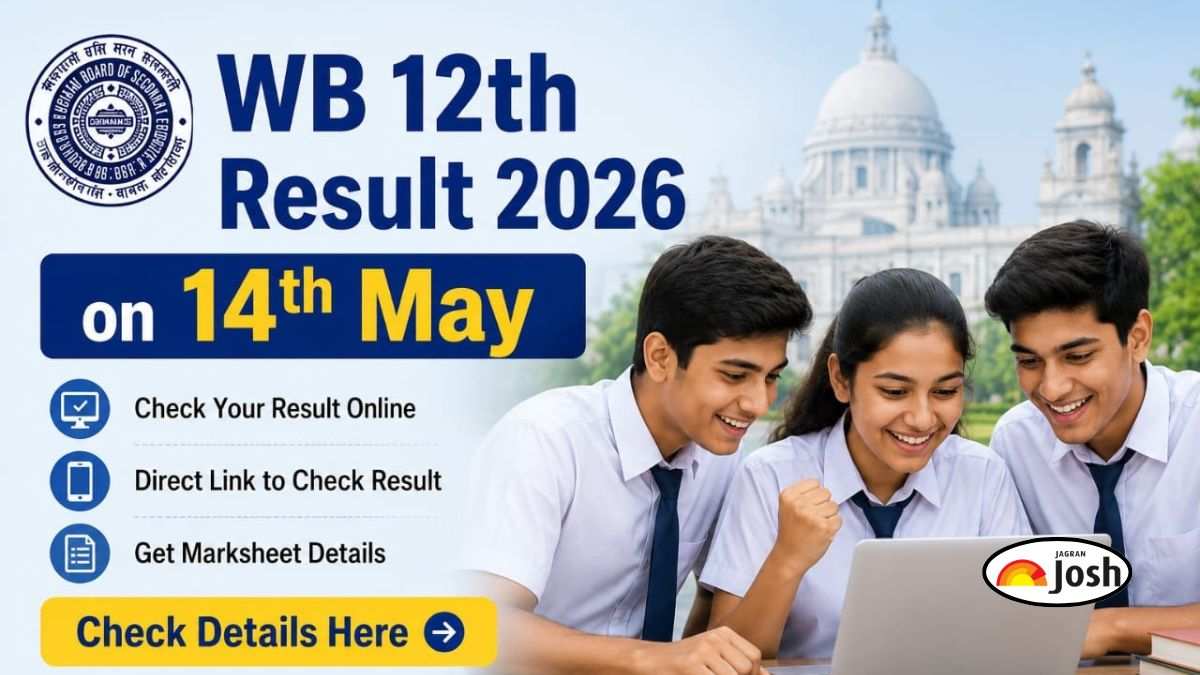 WB 12th result 2026: WBCHSE HS result to be out on 14th May at 10:30 am ...