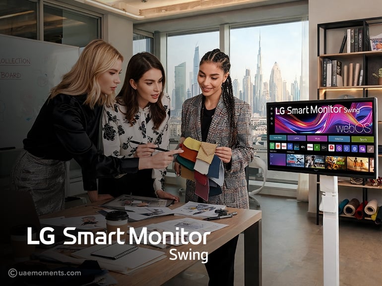 No PC? No problem. Meet the LG Smart Monitor Swing