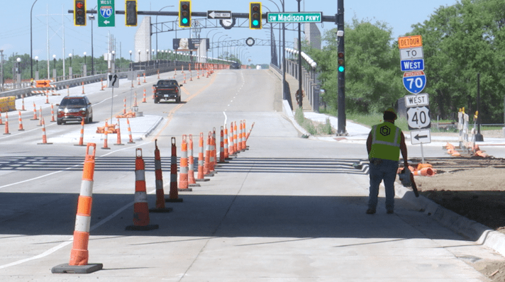 Kansas River bridges in Topeka to close as I-70 demolition begins