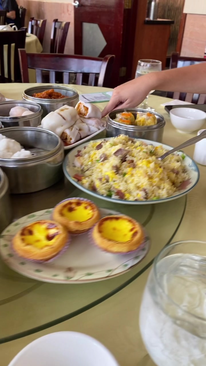 Elite dim sum weekend vlog dumplings egg tarts fried rice