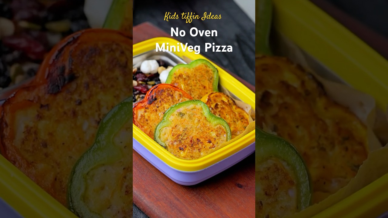 Easy lunch box ideas broccoli paneer rice and veg pizza
