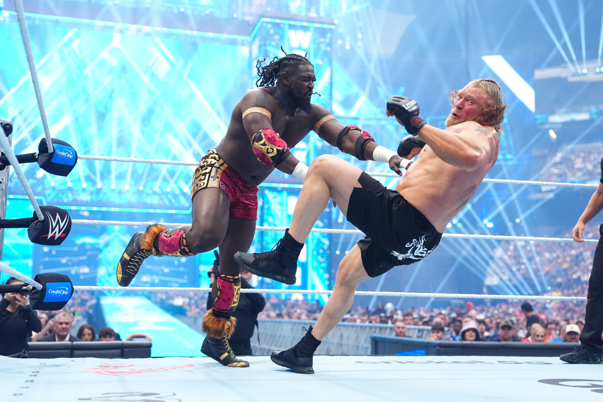 Oba Femi: WWE's African giant
