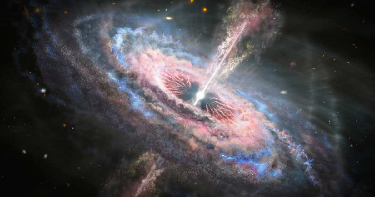 What stopped star formation in some early, massive galaxies? New study ...