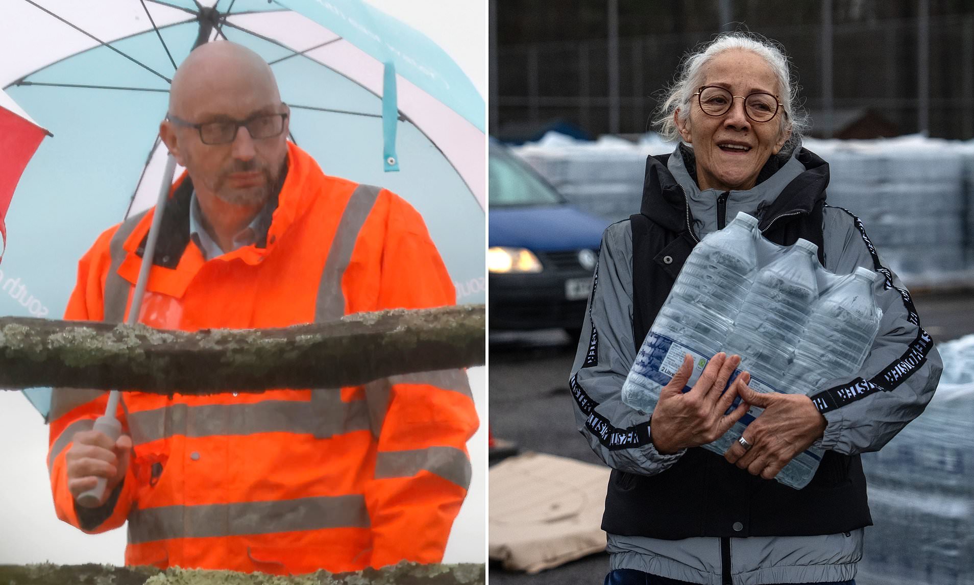 Water boss on £400,000 a year who said he 'feels customers' pain' quits ...