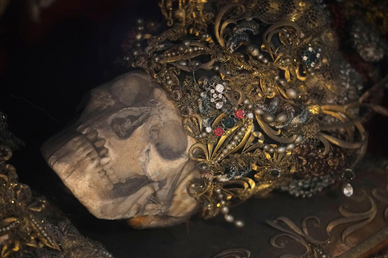 The eerie story of catacomb saints and their jewelled remains