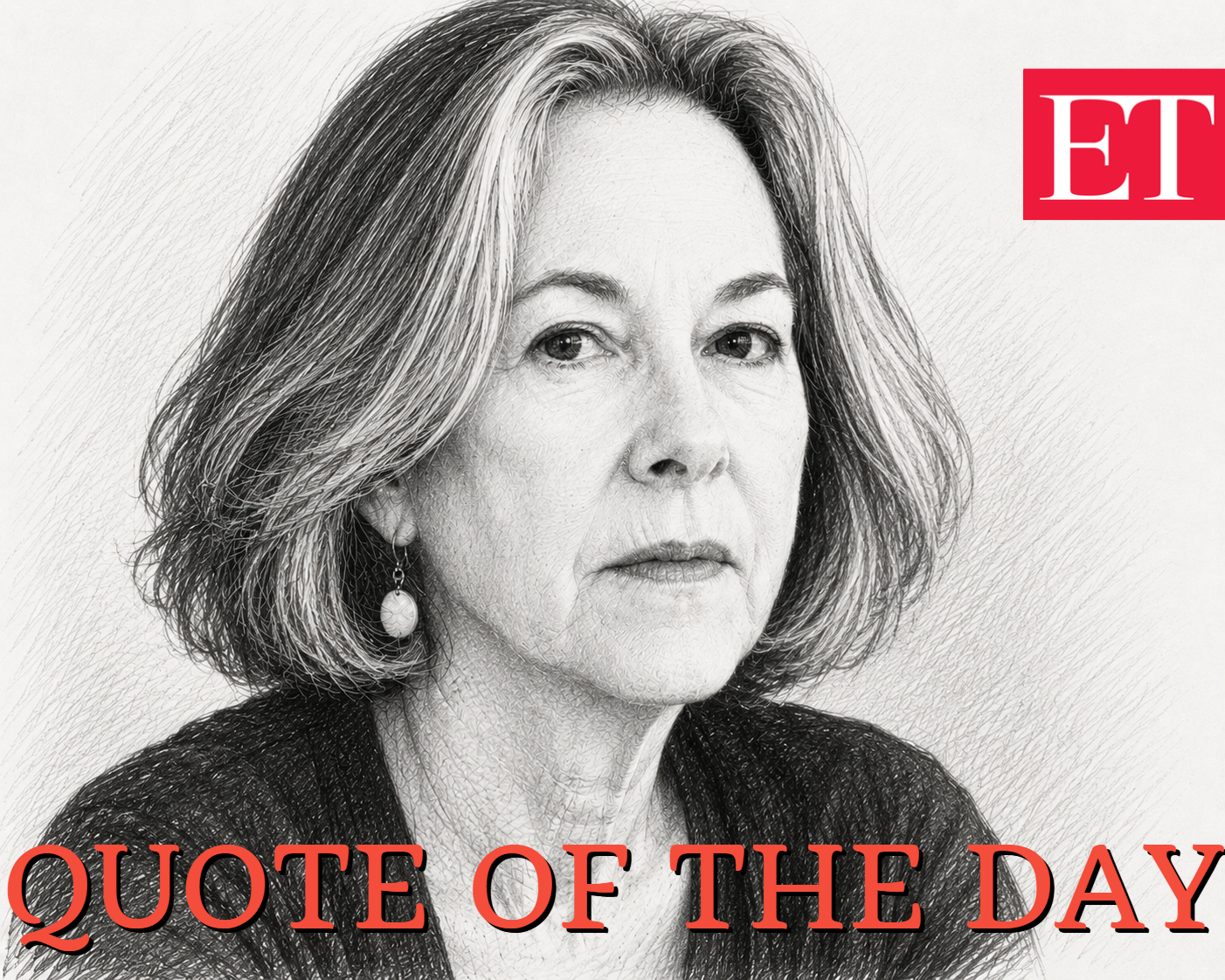 Quote of the day by American poet Louise Gluck: 'We look at the world ...